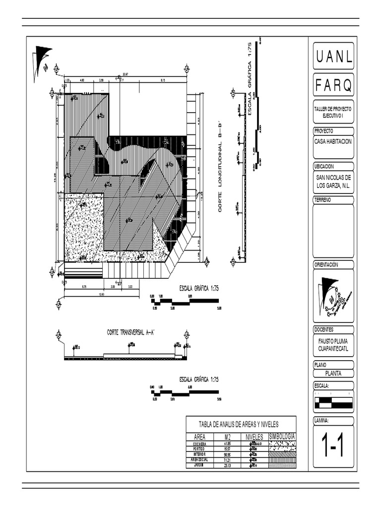 Plano de Trazo Ejecutivo-Layout1 | PDF