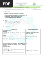 5es Semi Detailed Lesson Plan 1 | PDF