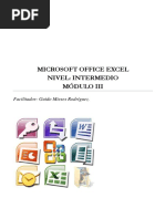 Análisis de Datos Con Tablas Dinámicas - Material de Apoyo - Módulo I | PDF | Microsoft Excel ...