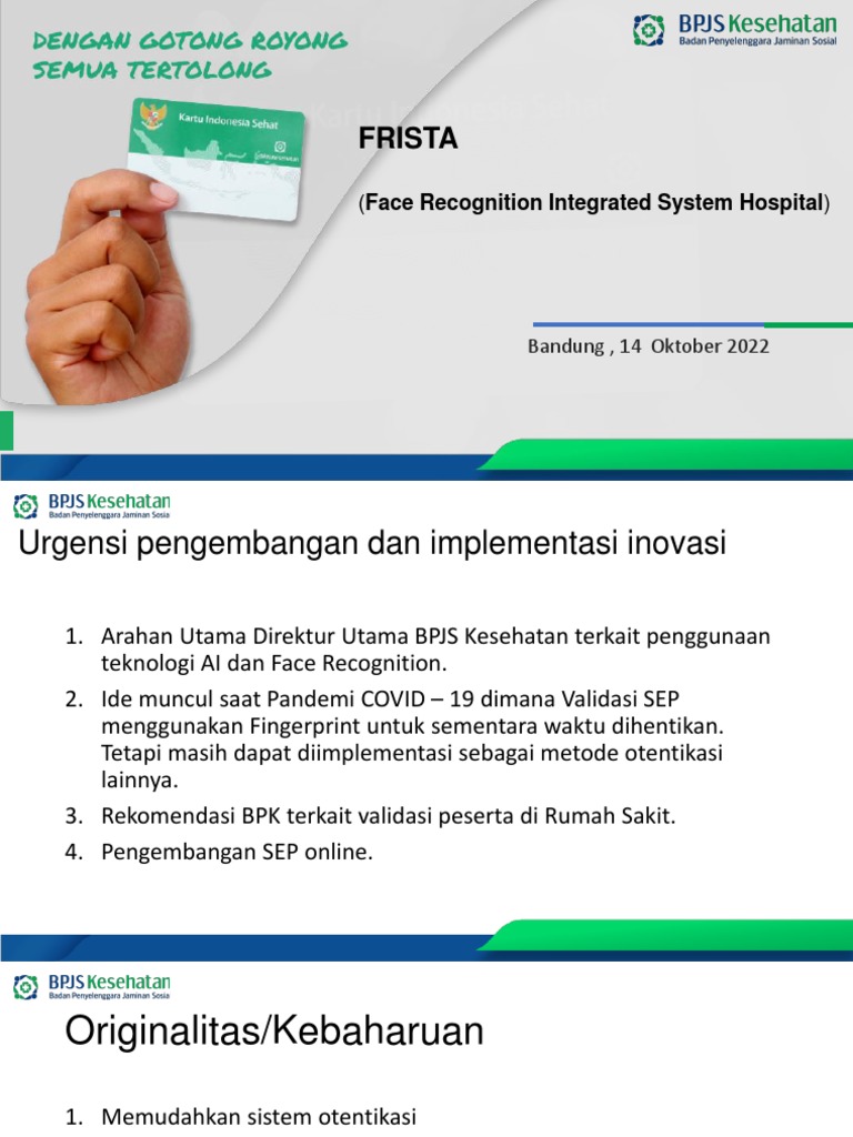 Implementasi FRISTA BPJS Kesehatan | PDF