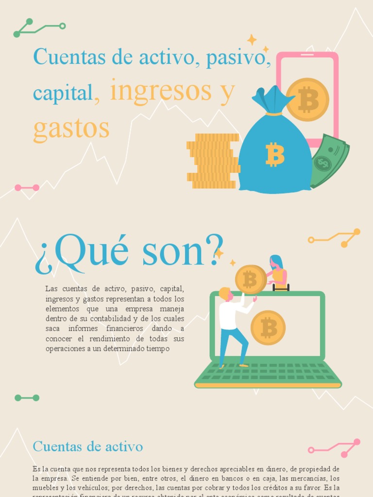 2.3 Cuentas de Activo, Pasivo, Capital, Ingresos y Gastos | PDF ...
