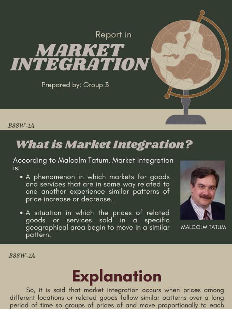 Market Integration Report | PDF | Global Financial System | Market ...
