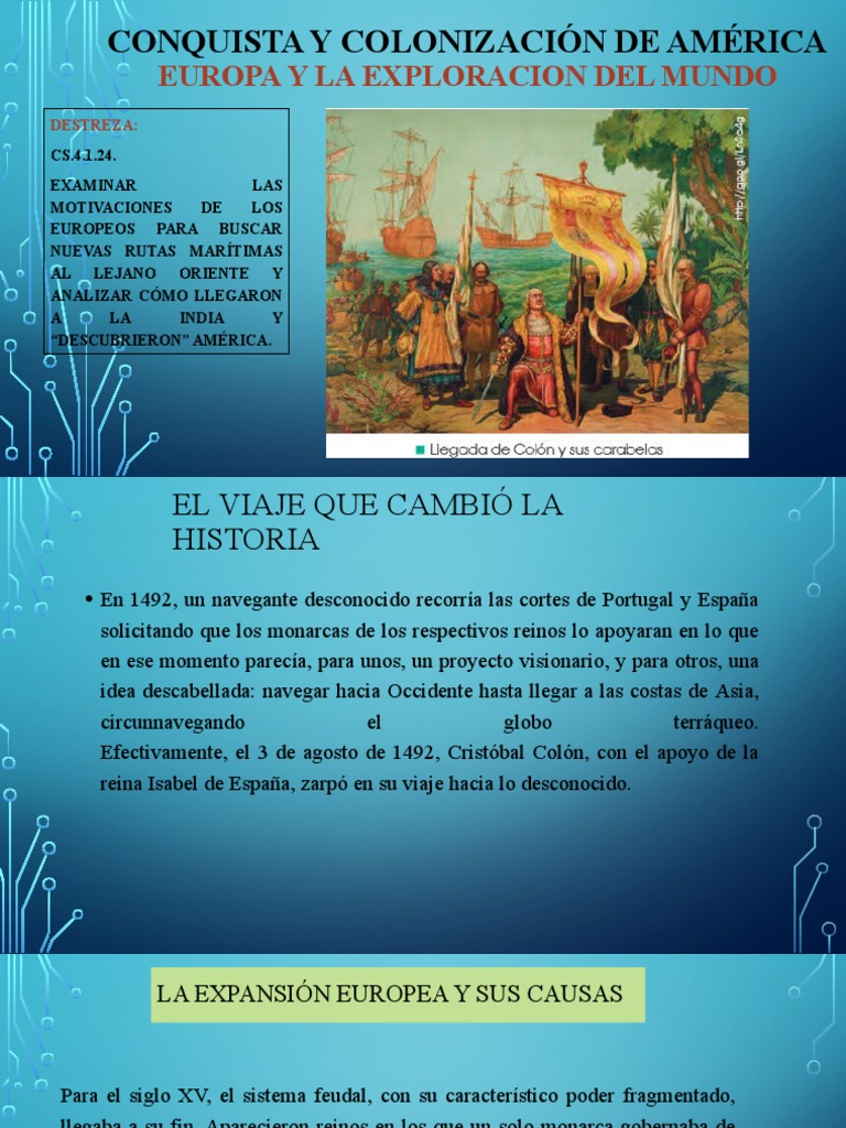 Conquista y Colonización de América | PDF | España | Europa