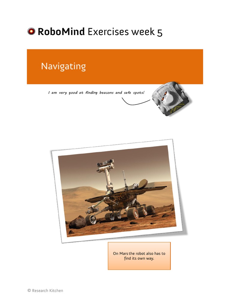 RoboMind Exercises Week 5 | PDF
