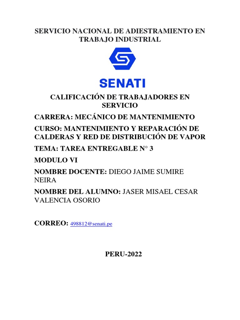 TR3 Jaser Misael Cesar Valencia Osorio | PDF | Vapor | Combustibles