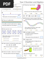Year 3 Reasoning | PDF | Mathematics