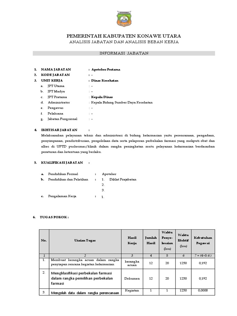 Apoteker Pertama Dinkes | PDF | Pengembangan Diri | Sains & Matematika