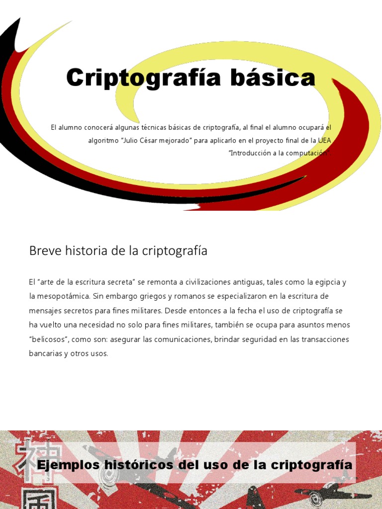 Criptografia Basica | PDF | Cifrado | Criptografía