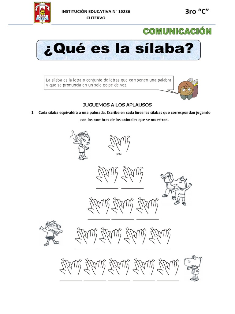 Imprimir Silaba | PDF