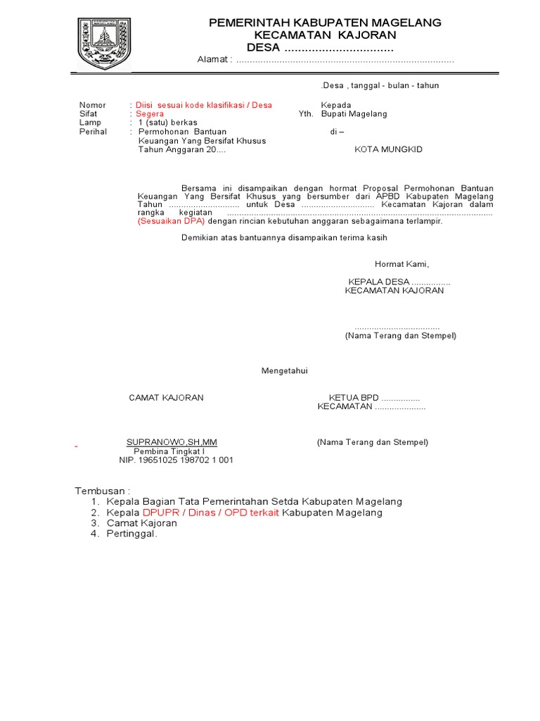 Contoh Proposal BKK 2022 | PDF