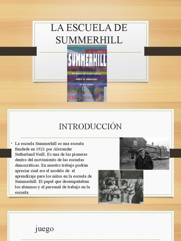 La Escuela de Summerhill | PDF | Salud y bienestar
