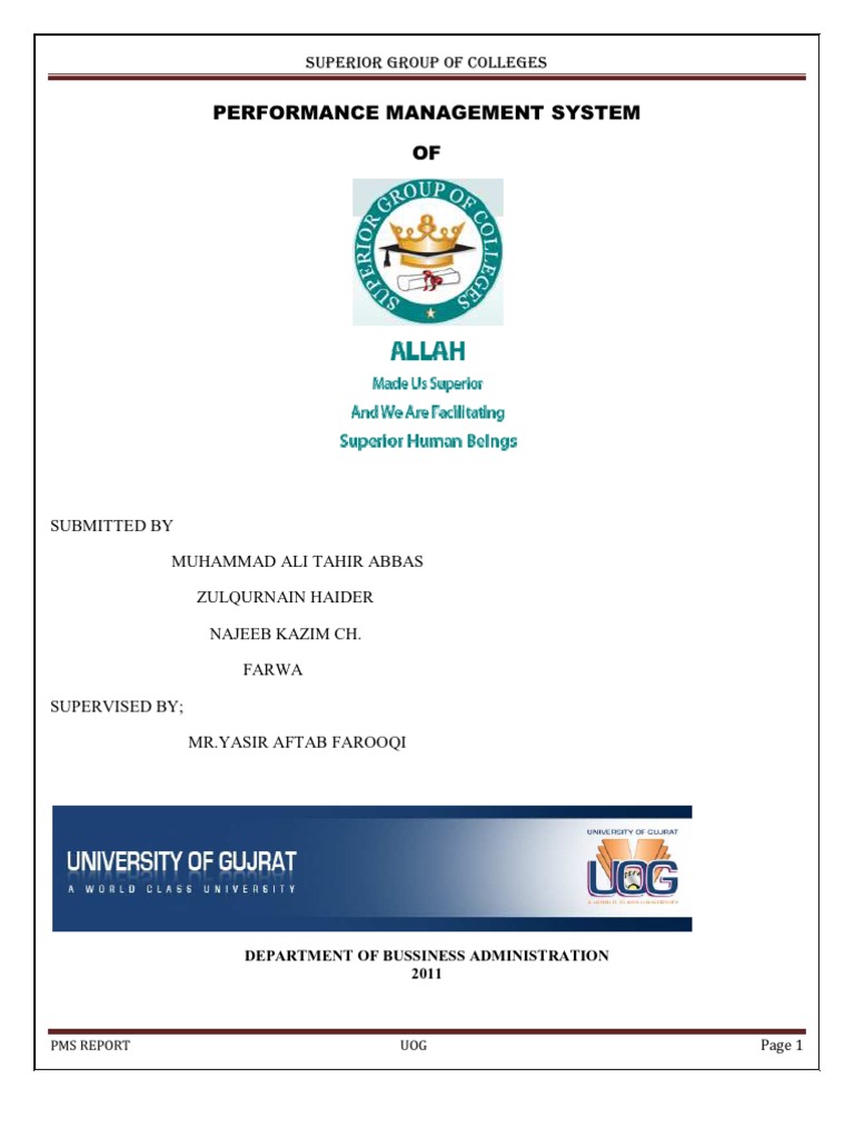 Pms Report | PDF | Performance Appraisal | Industrial And ...