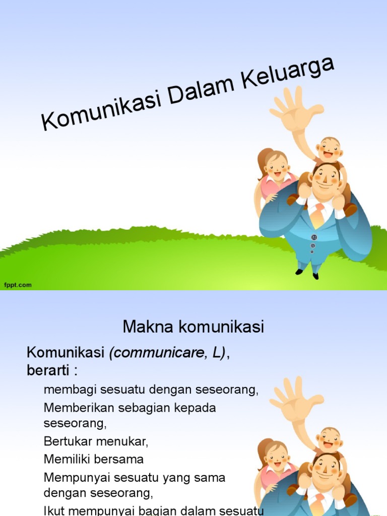 Komunikasi Dalam Keluarga | PDF