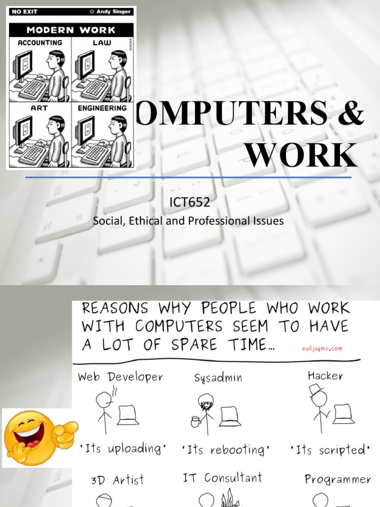 Chapter 5 - Computers and Work | PDF | Offshoring | Employment