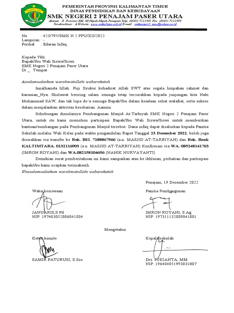 Surat Edaran Masjid Pdf