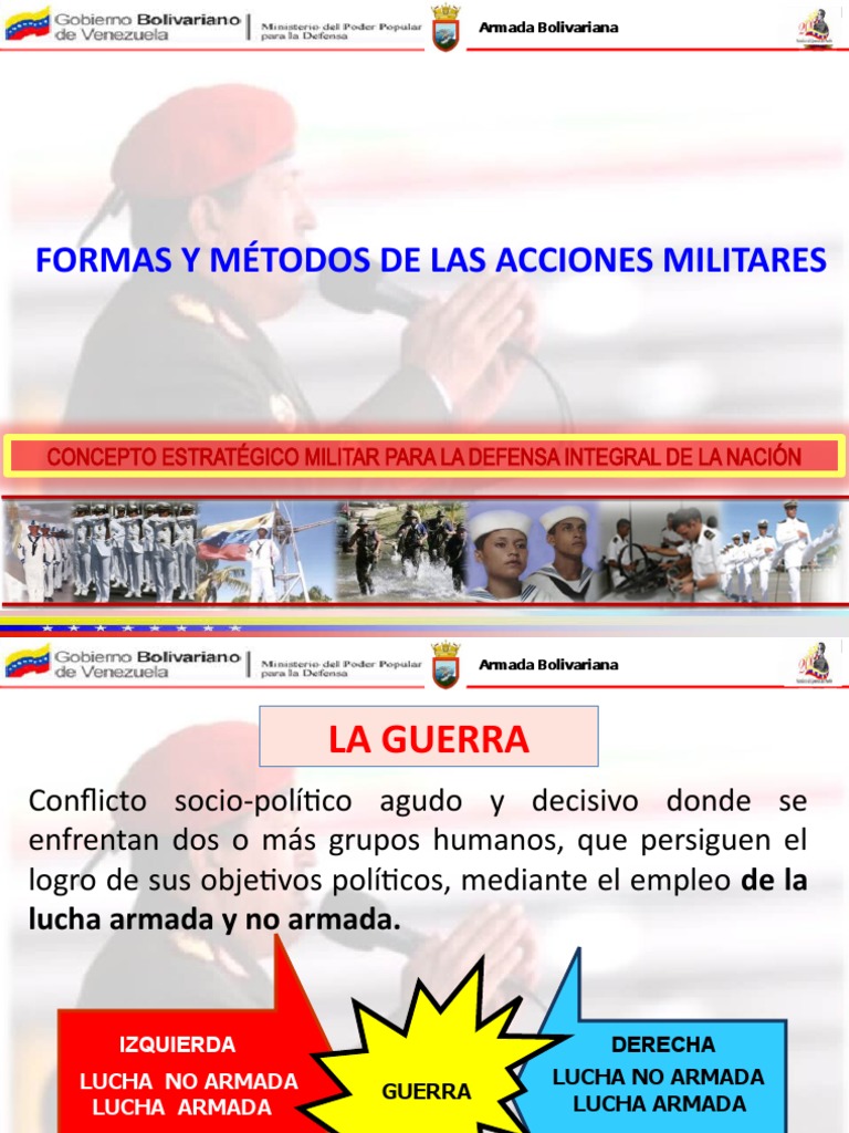 Formas y Metodos de La Lucha Armada y No Armada | PDF | Guerra de ...