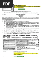 WASSCE WAEC French Past Questions PDF Download | PDF | Qualifications