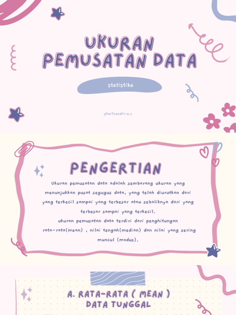 Ukuran Pemusatan Data, Ccip | PDF
