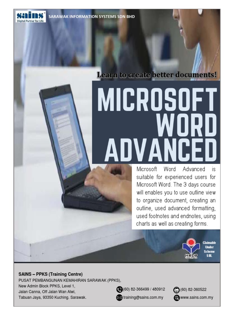 Microsoft Word - Advanced | PDF | Microsoft Word | Software Microsoft Word - Advanced | PDF | Microsoft Word | Software