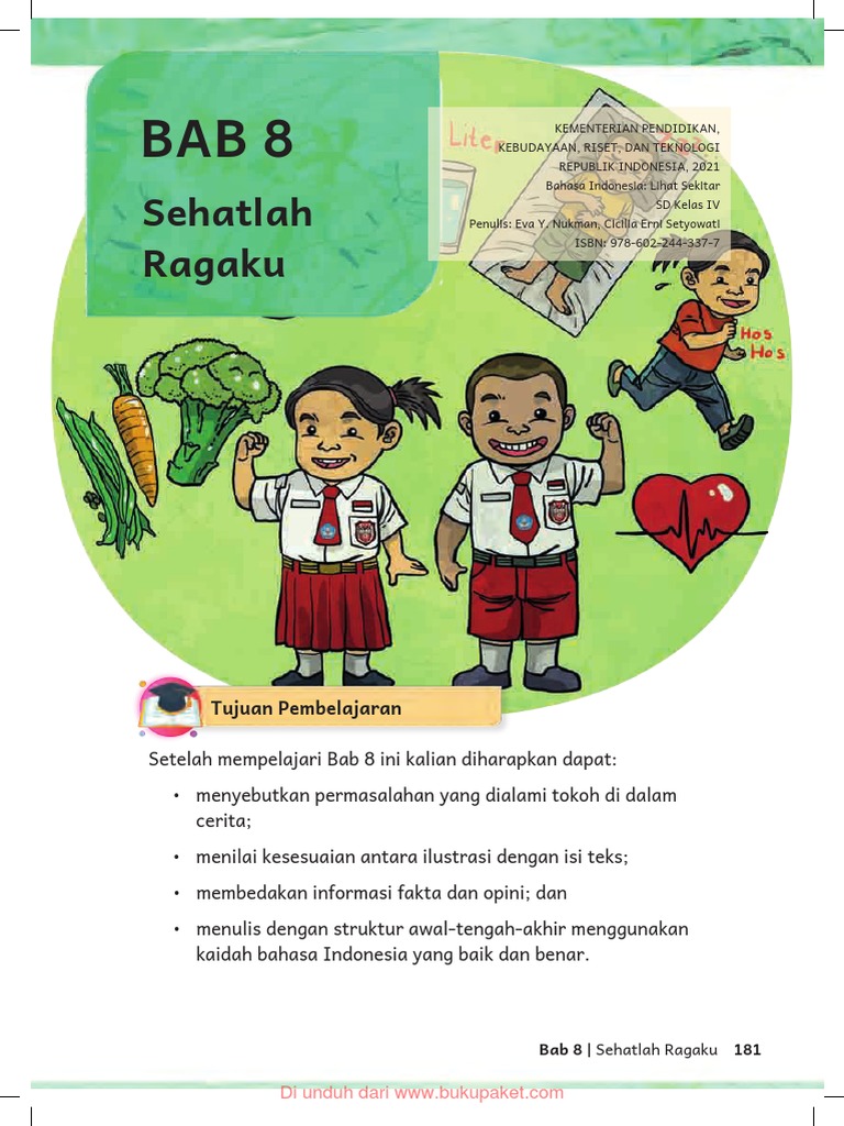 Bab 8 Sehatlah Ragaku | PDF