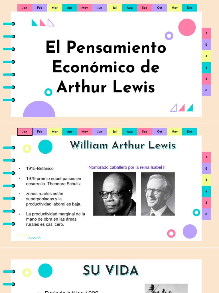 Pensamiento Económico de Arthur Lewis | PDF | Ciencias económicas ...