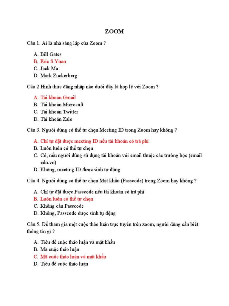 Trắc Nghiệm Module CNTT | PDF