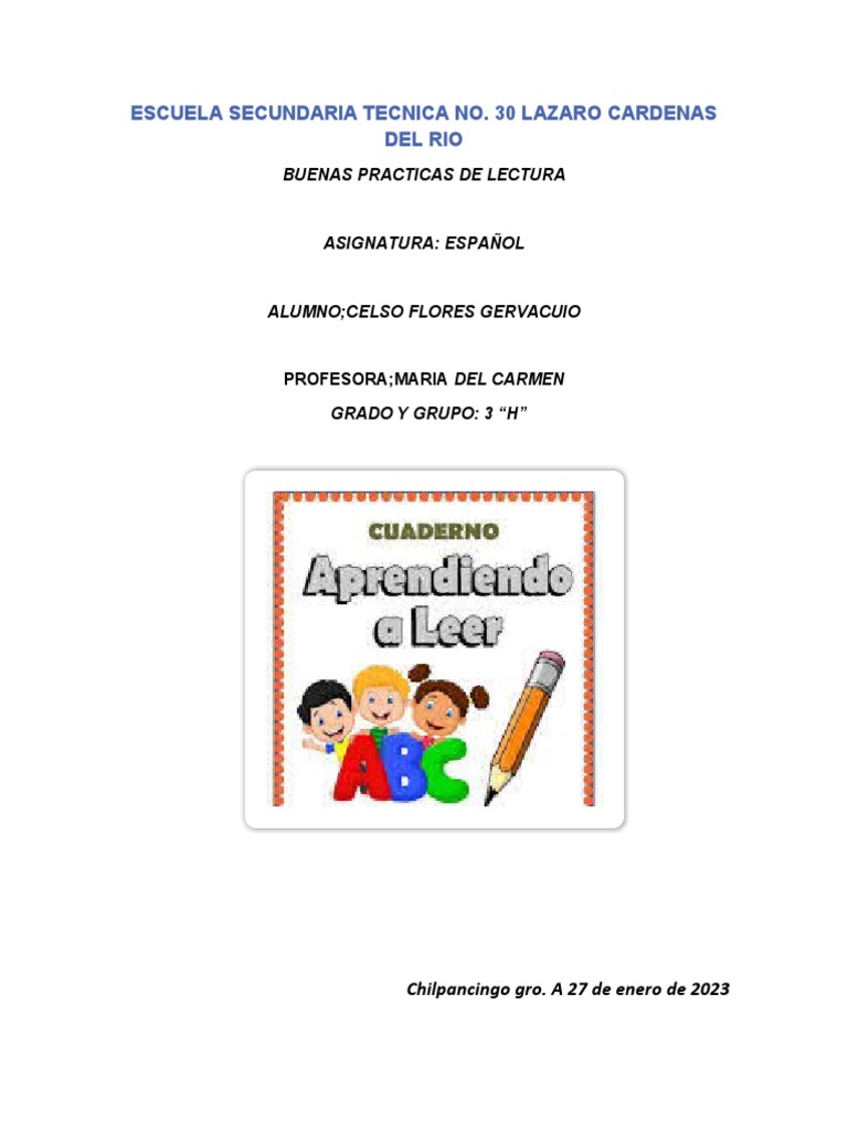 Trabajo de Español Celso Flores | PDF