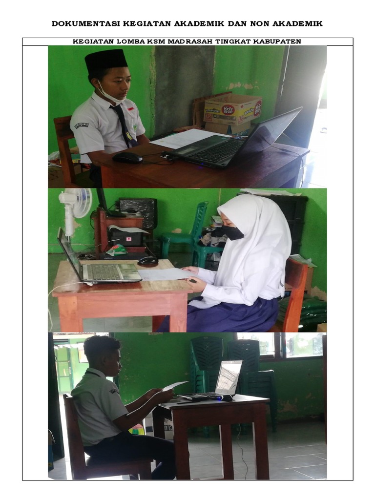 Dokumentasi Kegiatan Kesiswaan | PDF | Komputer