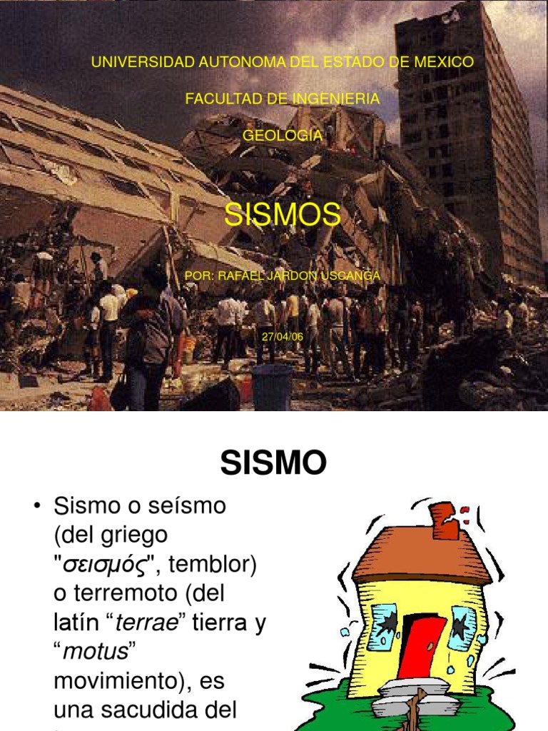SISMOS | PDF | Temblores | Mecánica
