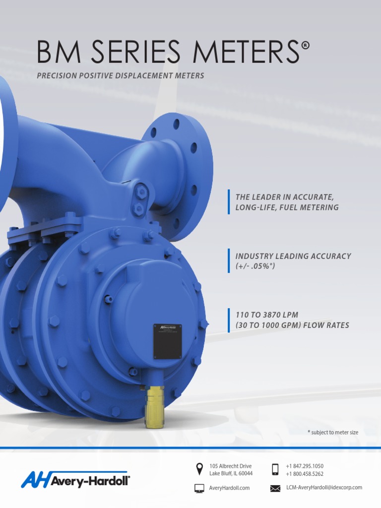 Avery BM Meters | Download Free PDF | Flow Measurement | Viscosity