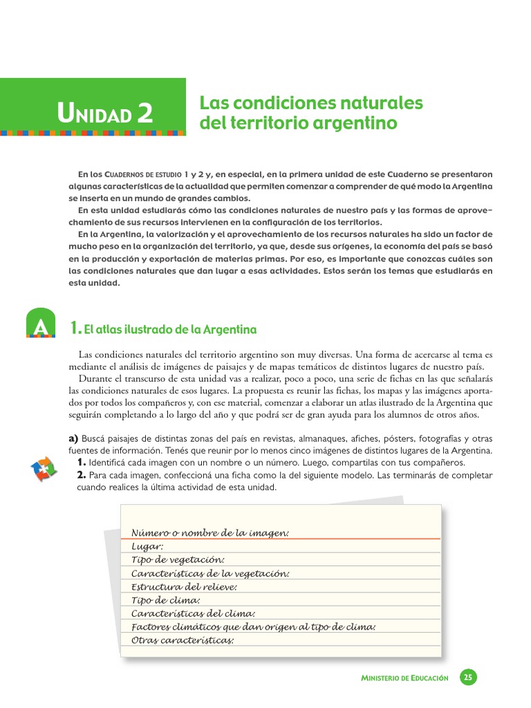 Nidad: Las Condiciones Naturales Del Territorio Argentino | PDF | Clima | Herida
