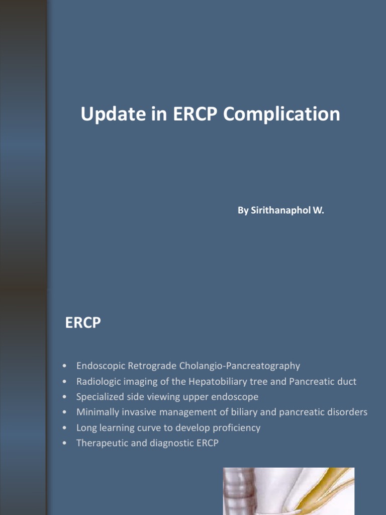 ERCP Complications: Acute & Long-term Risks | PDF | Organ (Anatomy ...