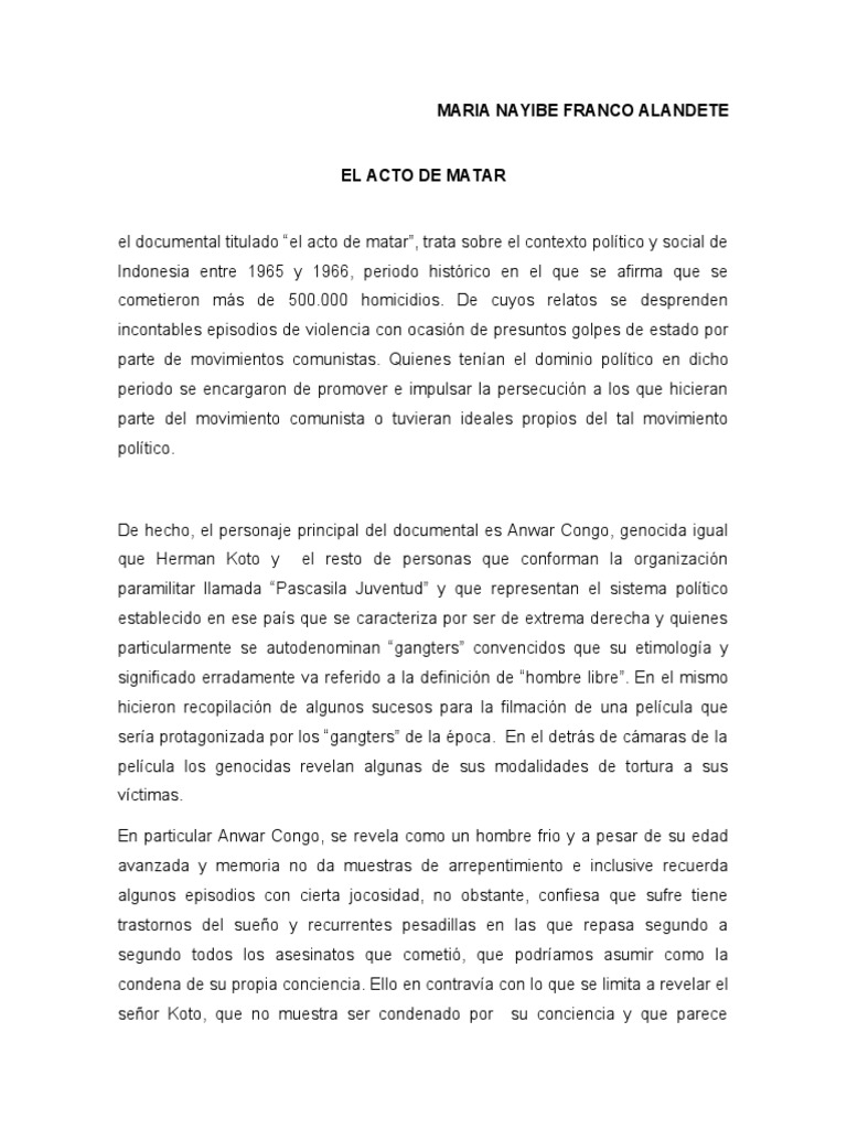 Documental Final | PDF | Comunismo | Genocidios