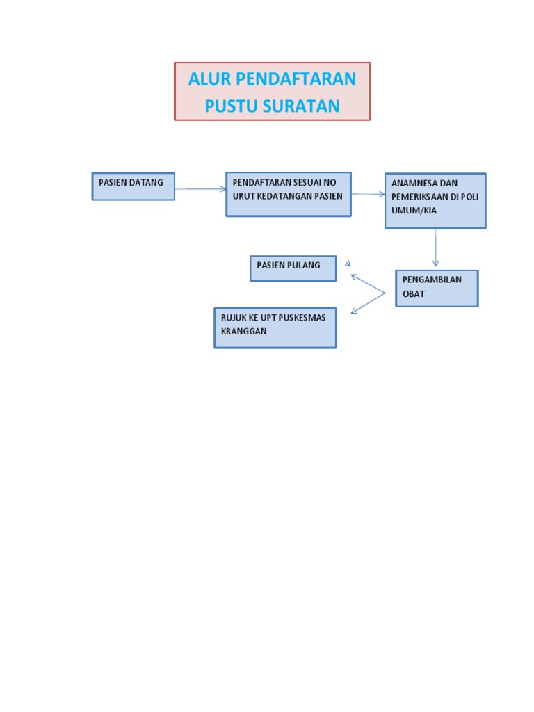 Alur Pelayanan Pustu | PDF