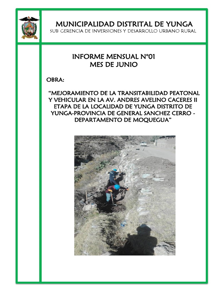 Caratula y Separadores Junio | PDF