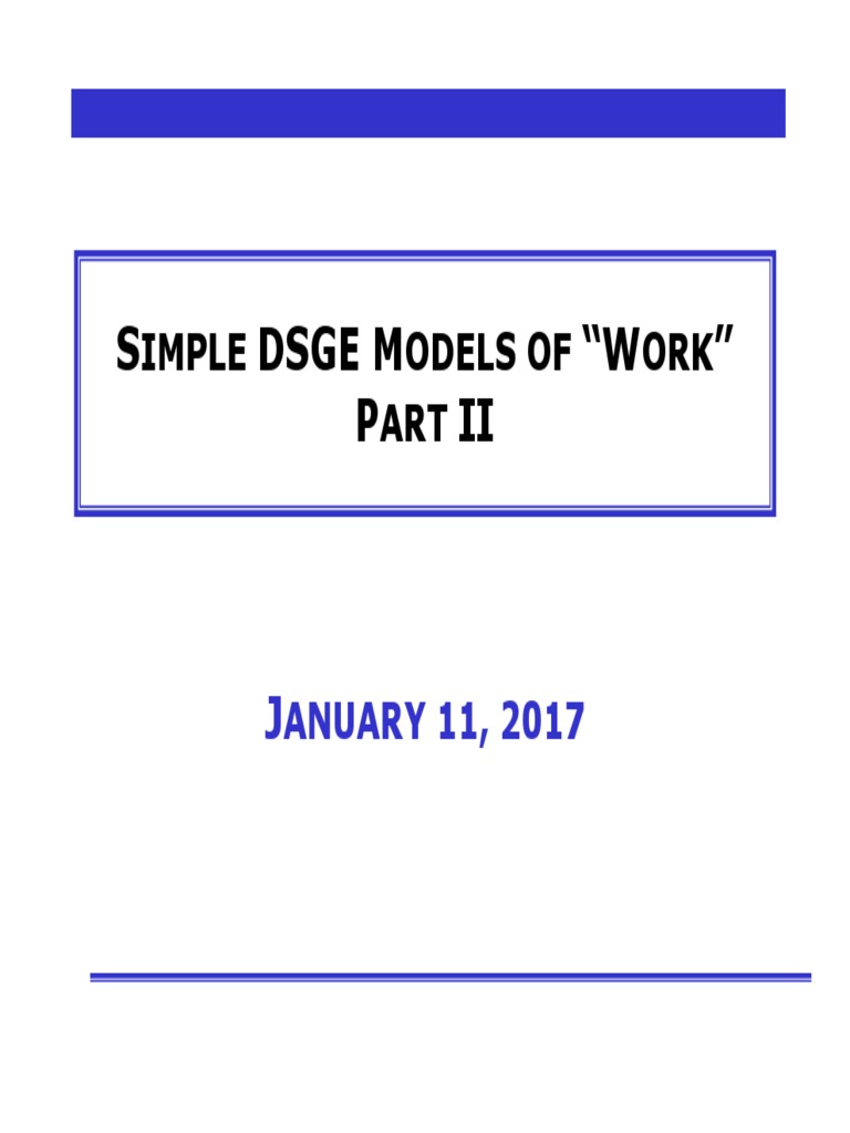 EC8723 Discussion2b Jan11 | PDF | Labour Economics | Economic Equilibrium