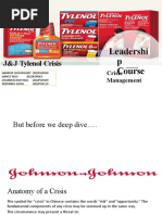 Tylenol Case Study | PDF | Johnson & Johnson | Crisis Management