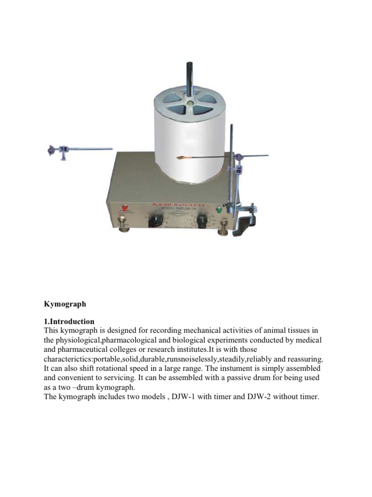 Kymograph | PDF