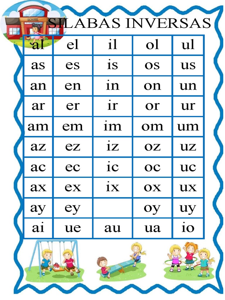 Silabas Inversas | PDF