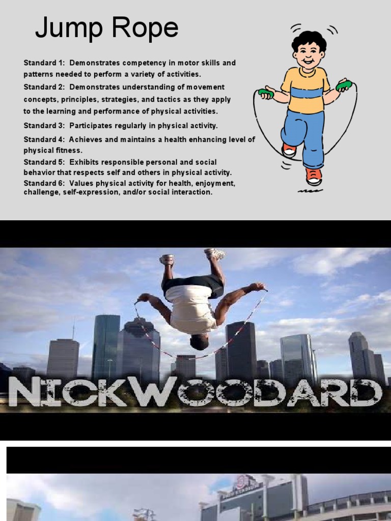 Jump Rope Skills | PDF | Sports | Games Of Physical Skill