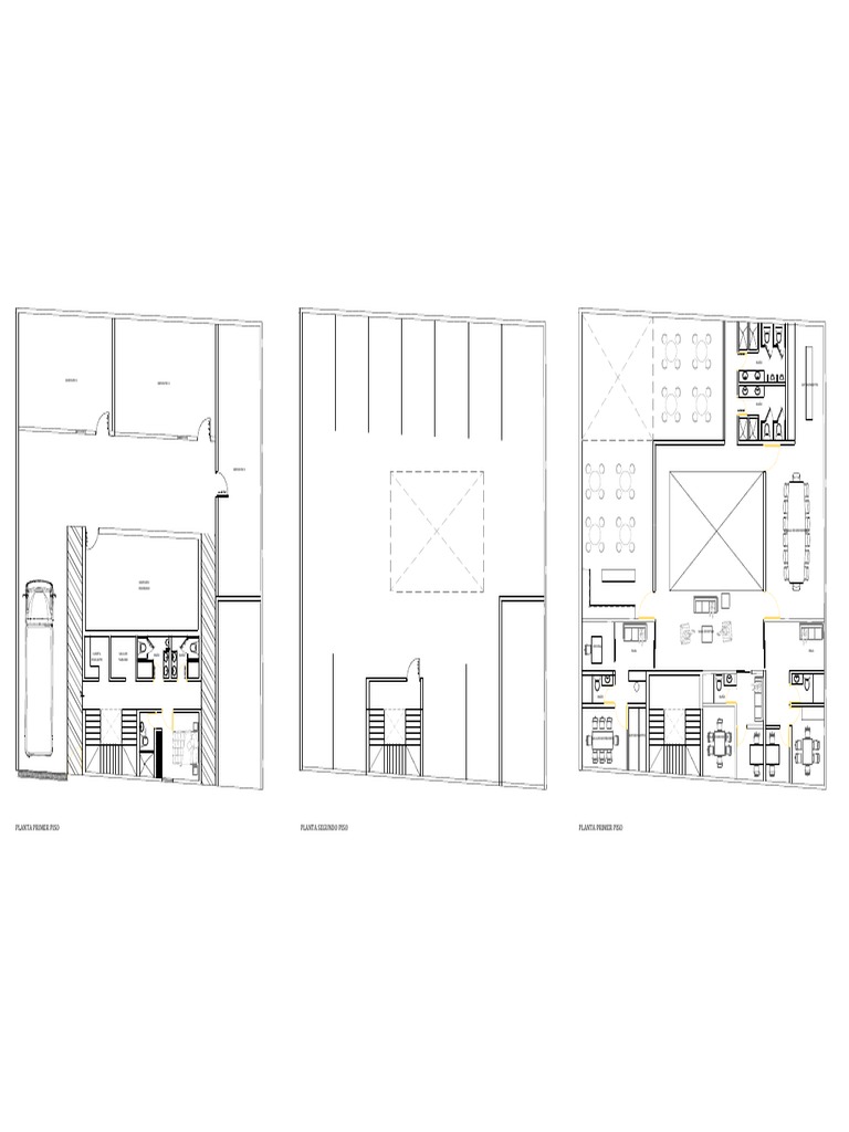 Planta Primer Piso Planta Segundo Piso Planta Primer Piso: P. 1.10 X 2.10 P. 1.10 X 2.10 | PDF