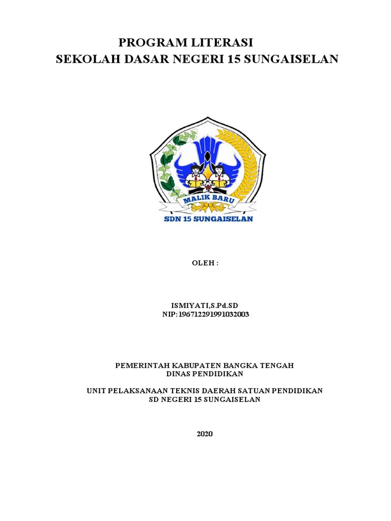 Program Literasi SDN 20 SS | PDF