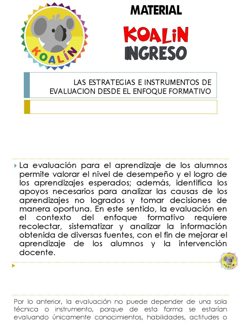 Las Estrategias e Instrumentos de Evaluacion | PDF | Evaluación | Aprendizaje