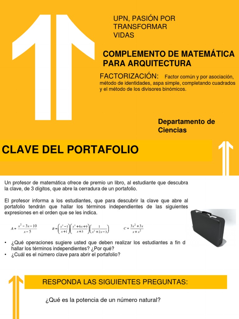 S5 - PPT - Productos Notables | PDF | Factorización | Matemáticas
