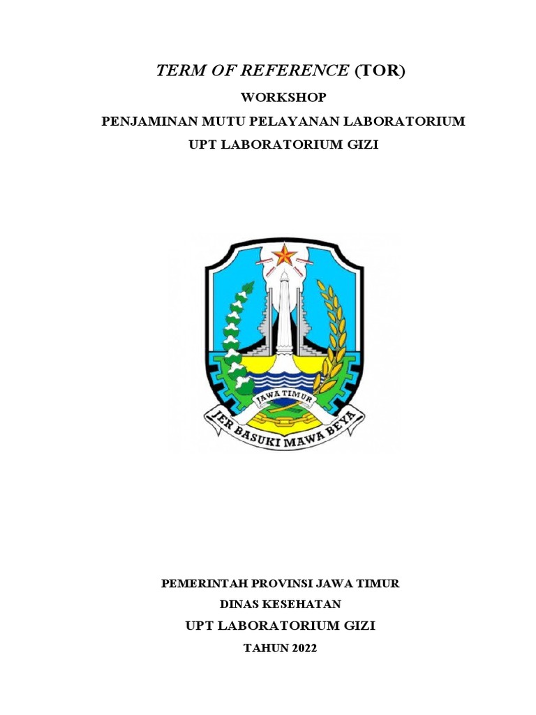 Workshop Penjaminan Mutu Laboratorium | PDF