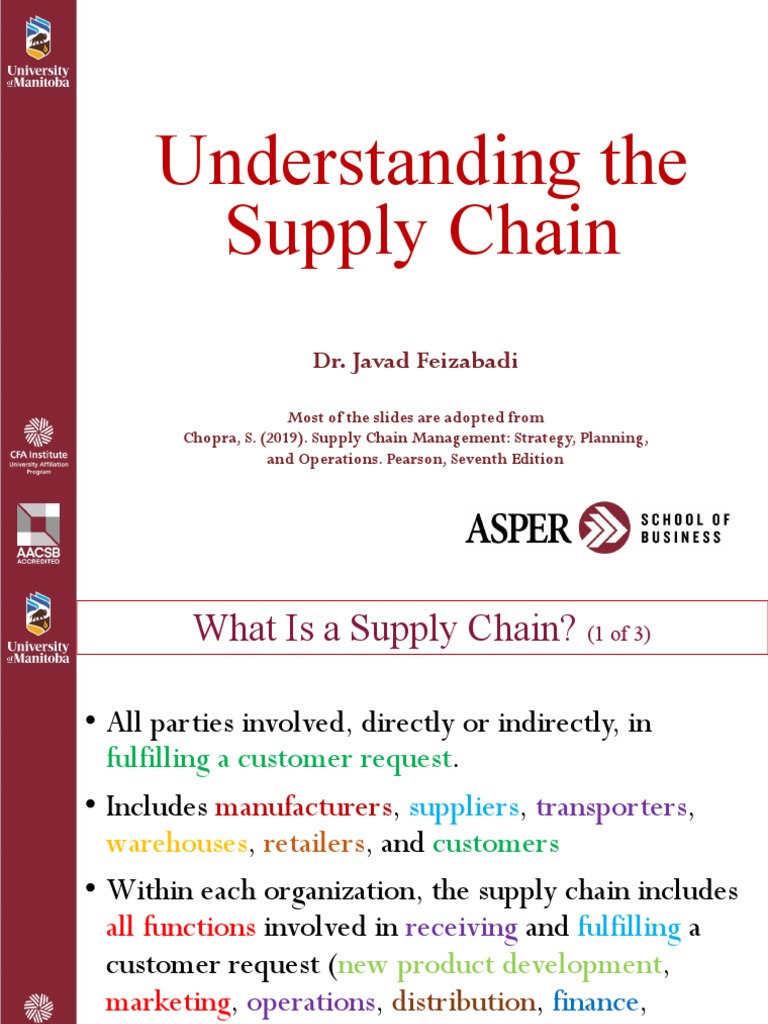 Understanding Supply Chain Basics | PDF | Supply Chain | Supply Chain ...