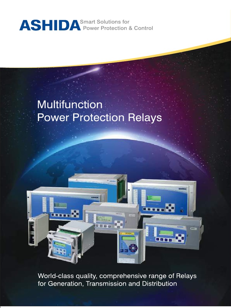 Catalogo Reles de Proteccion Ashida - Compressed - Compressed | PDF