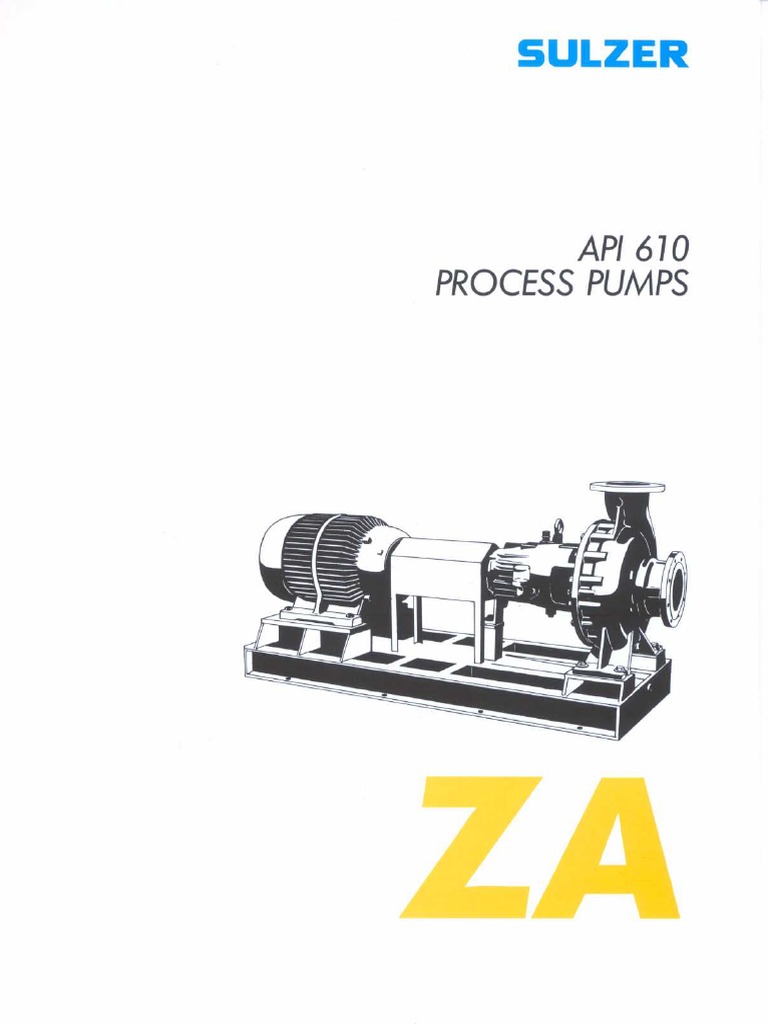 Sulzer ZA Pumps | PDF