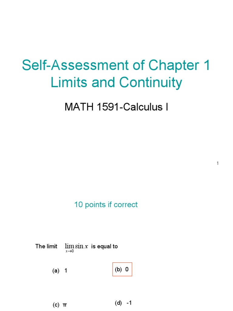 Limits And Continuity Pdf