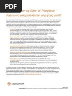 Filipino Tagalog Fact Sheet What Is Influenza | PDF